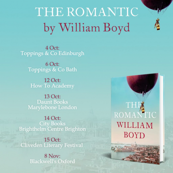 William Boyd – Official website for best selling author